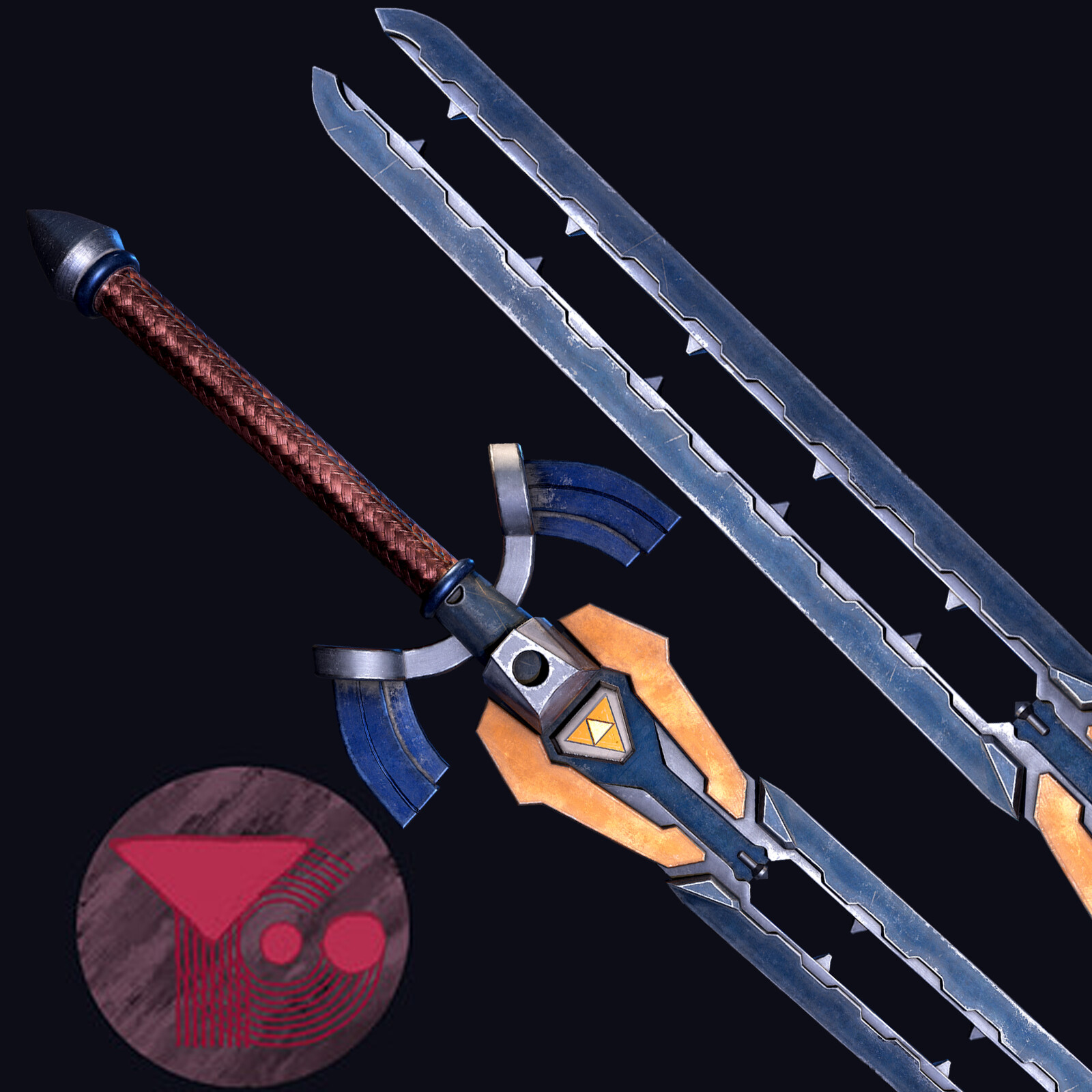 ArtStation - Futuristic Link Sword, Timur Ganiev