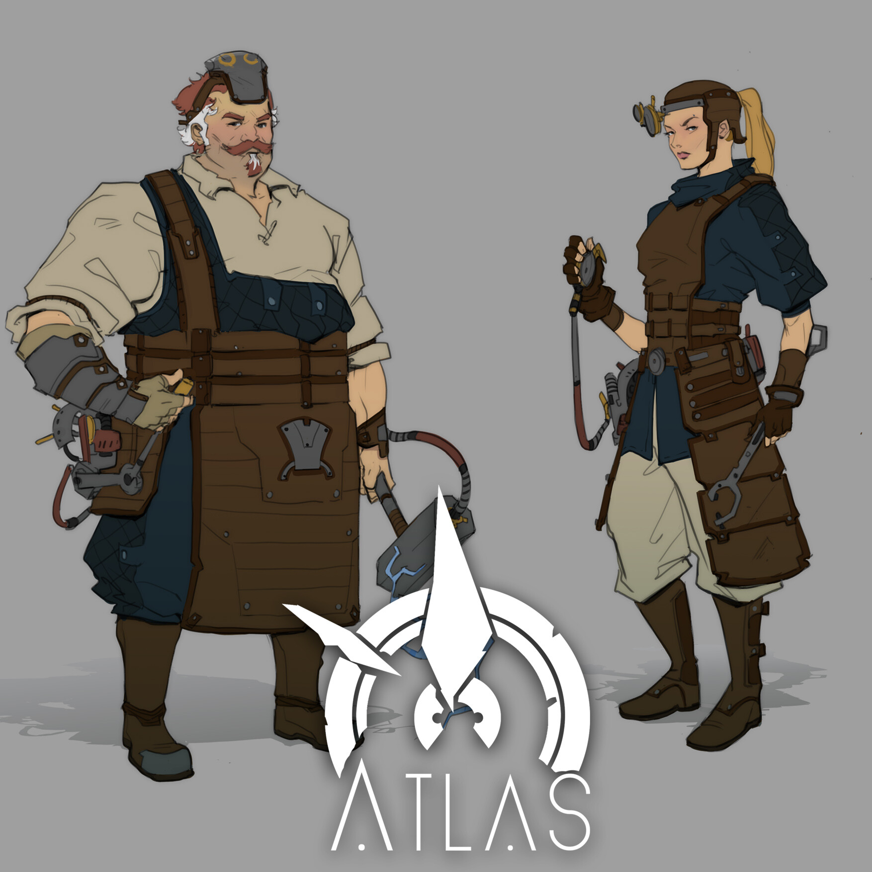 ArtStation - PROJECT ATLAS - PEOPLE OF THE LORDE