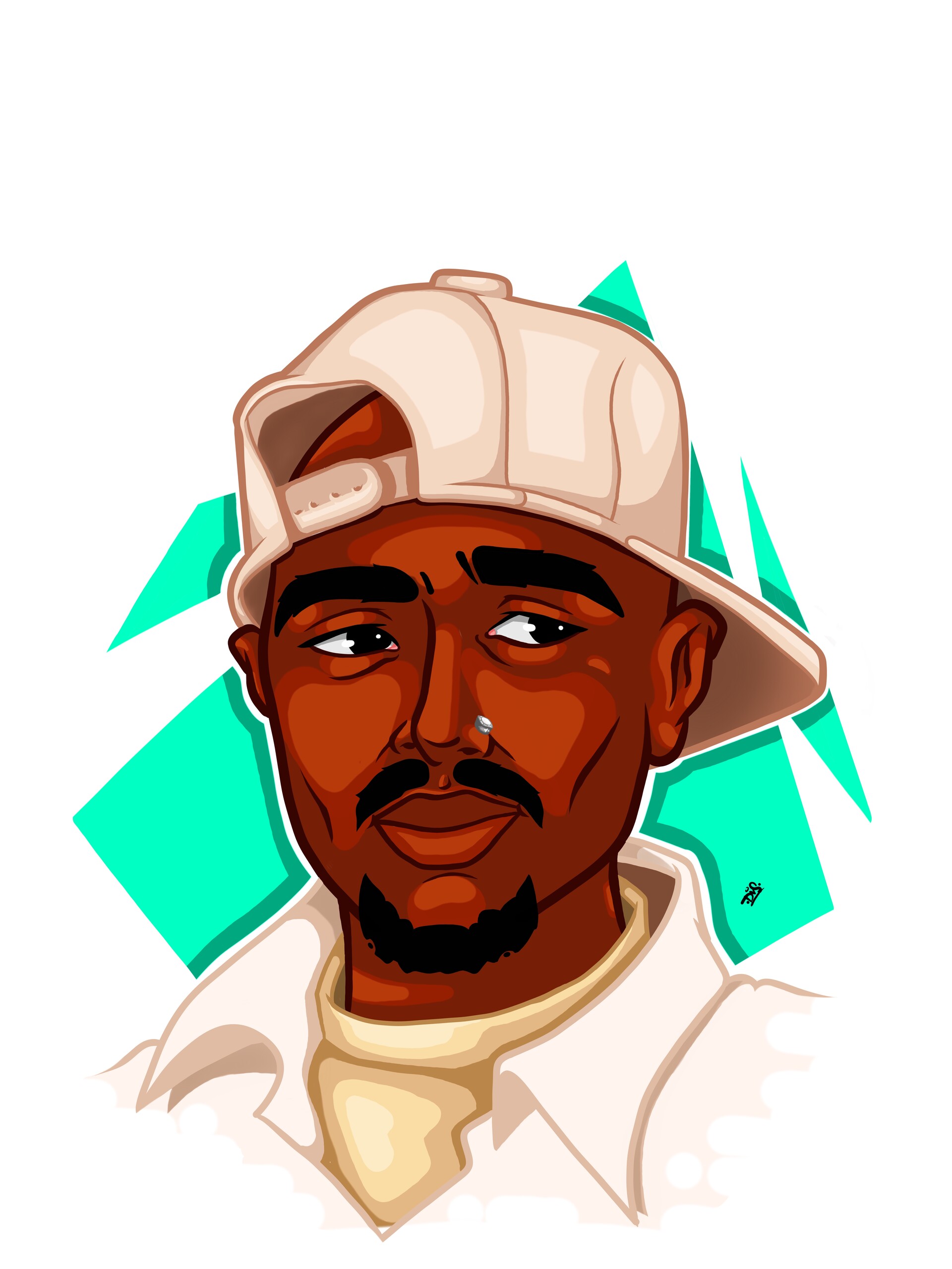 ArtStation - 2pac Shakur