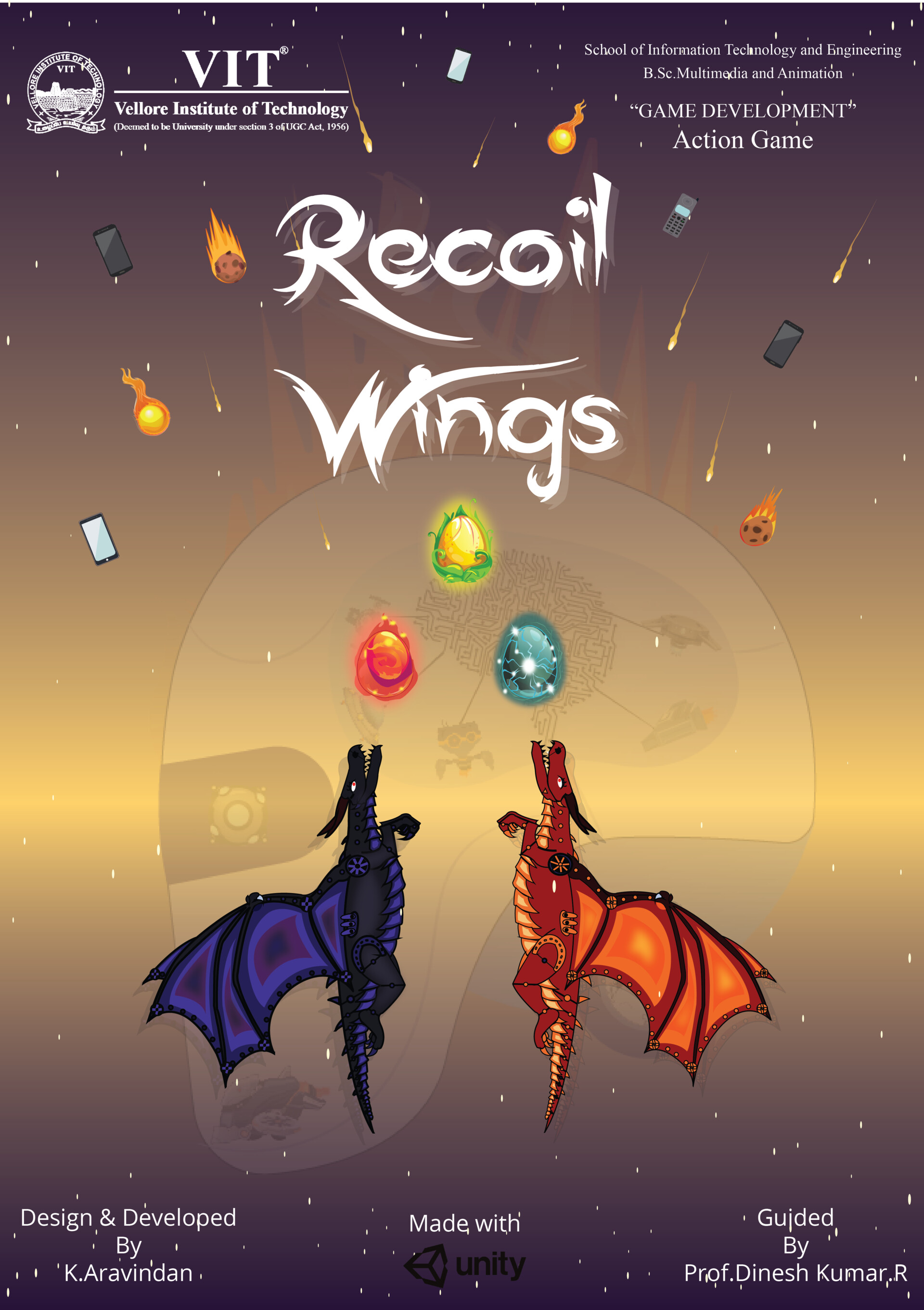 ArtStation - GAME DEVELOPMENT : RECOIL WINGS (2D GAME)