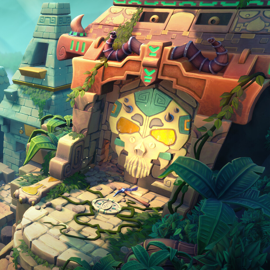 ArtStation - Desecrated Temple