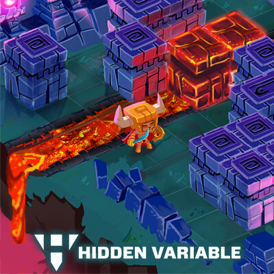 ArtStation - Unannounced Hidden Variable Puzzle Game Art Exploration