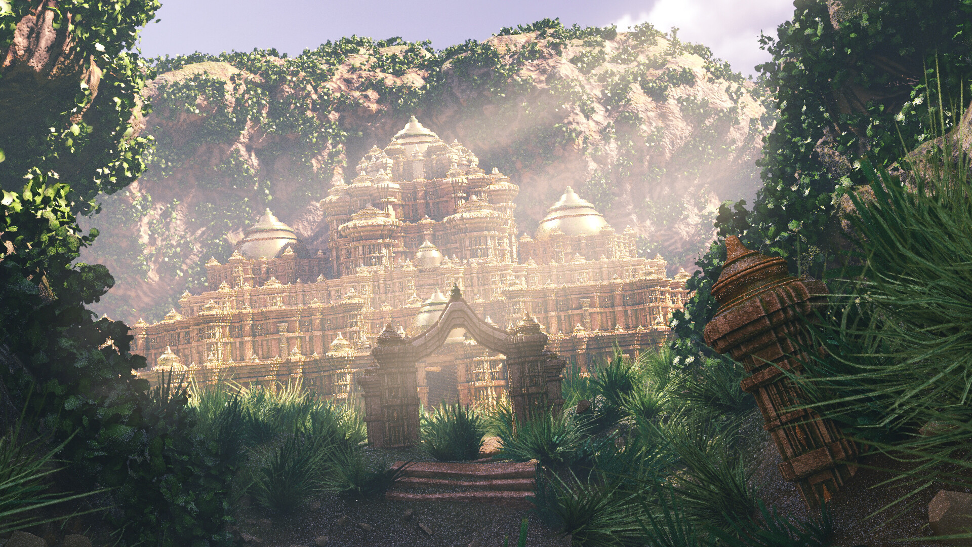 ArtStation - The Lost Temple