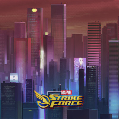ArtStation - Marvel Strike Force Spiderverse Background