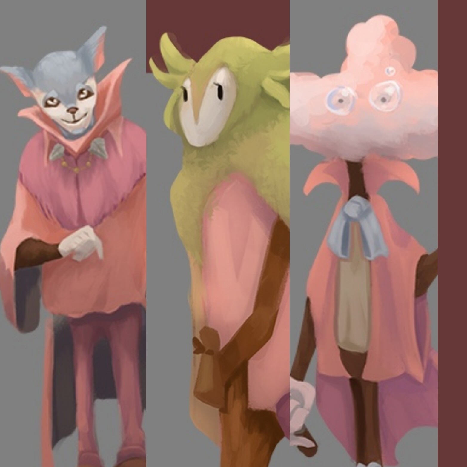 ArtStation - Spring characters