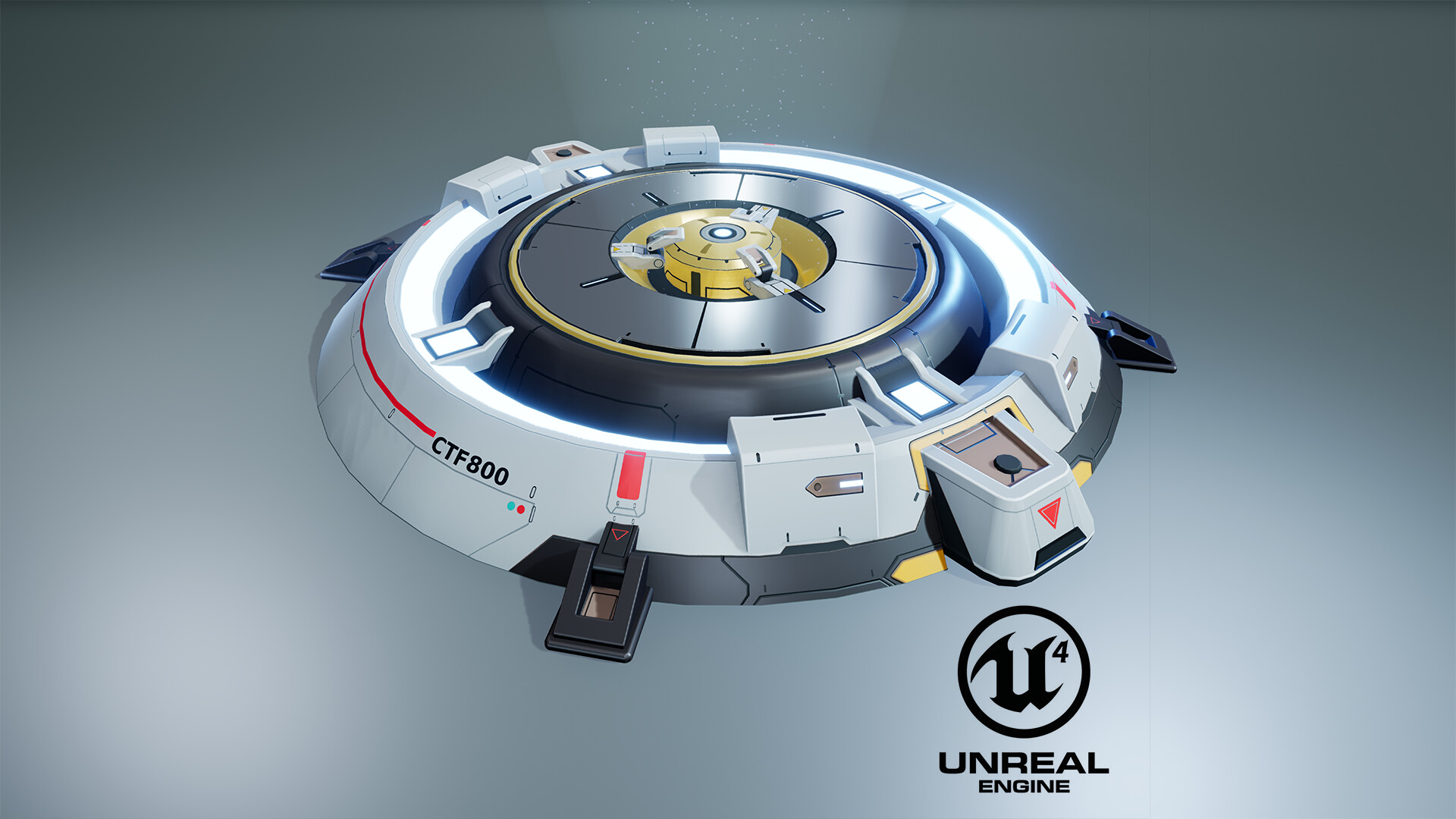 ArtStation - Sci fi Launch Pad