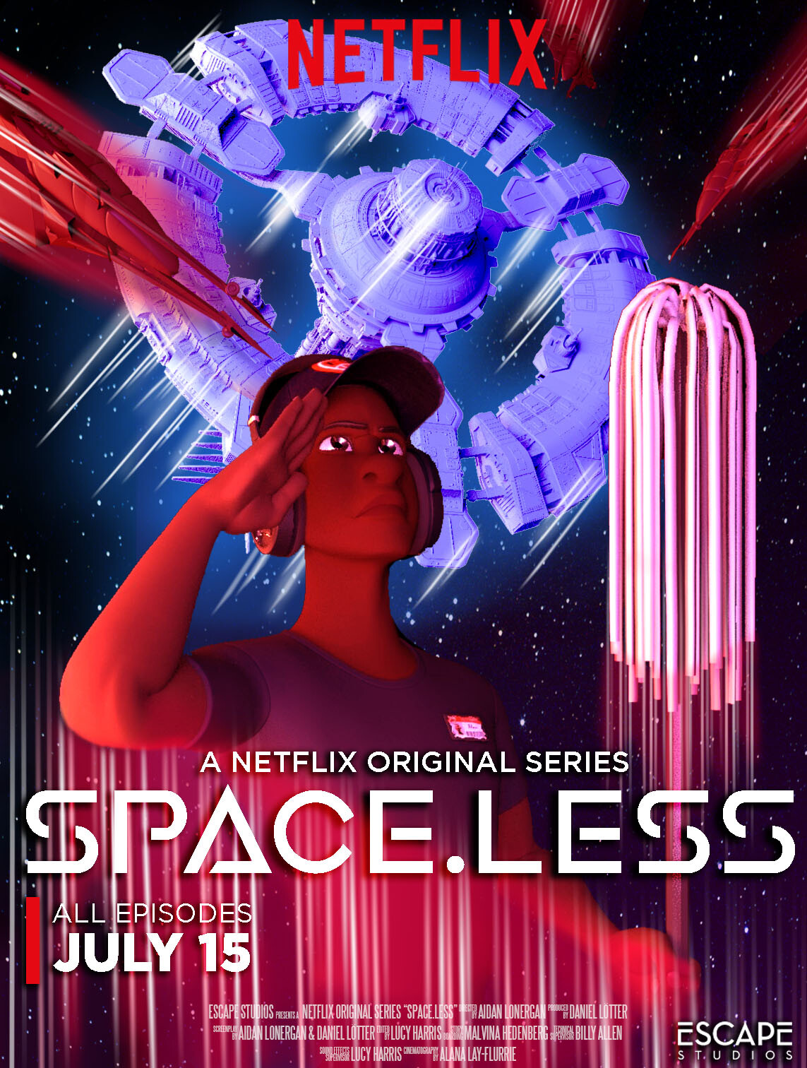 ArtStation - SPACE.LESS | Escape Studios University Group project