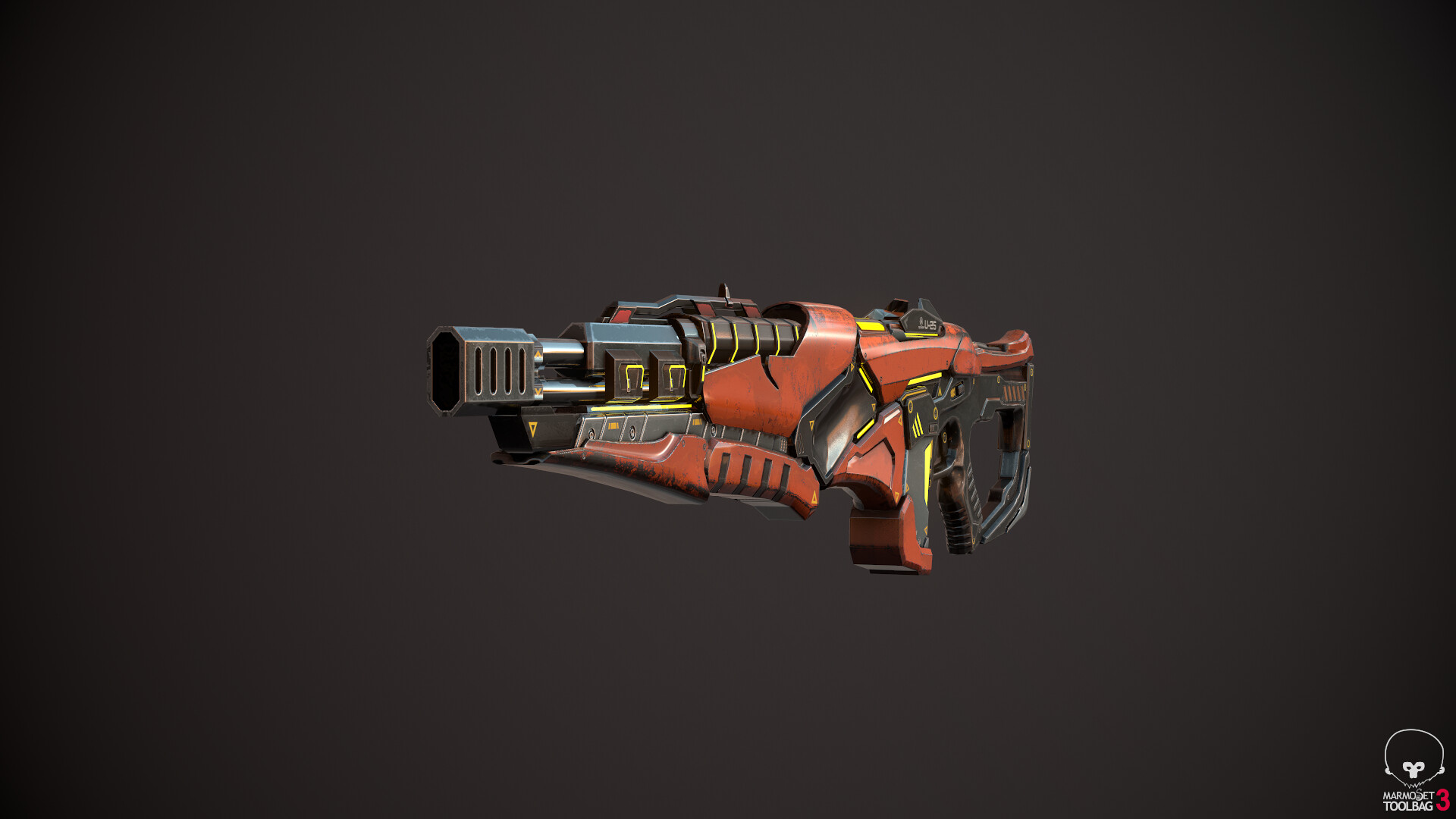 ArtStation - Machine gun - Mira