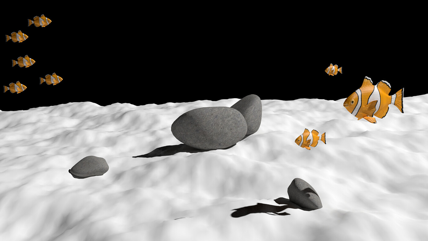 ArtStation - Under water caustic light