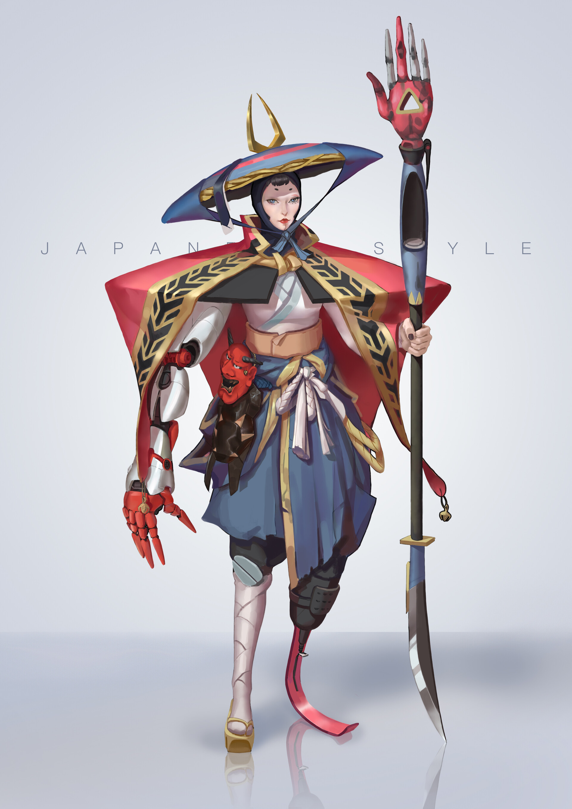 ArtStation - Japanese warrior