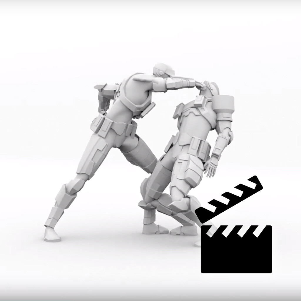 ArtStation - Melee animation