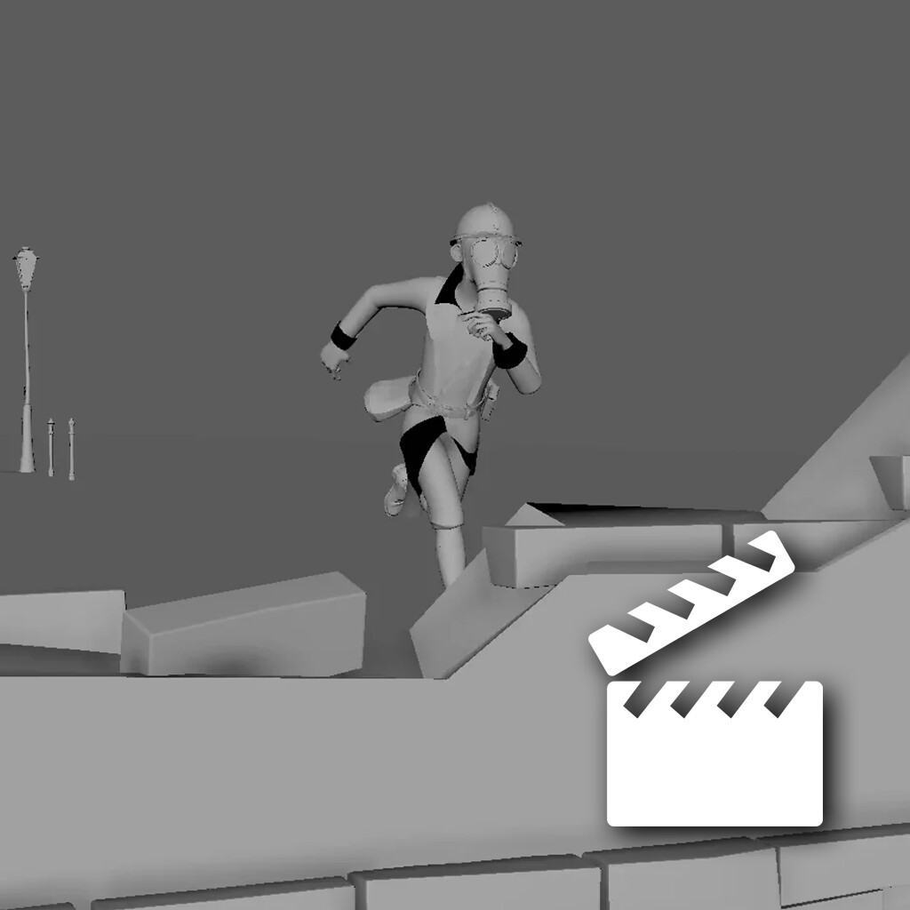 ArtStation - Run animation