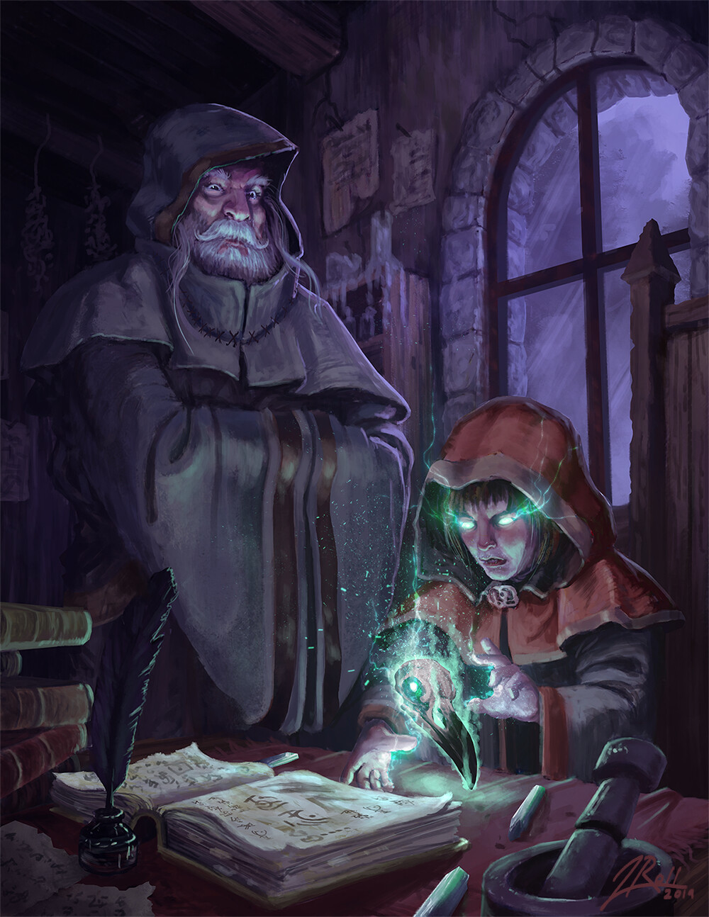 ArtStation - The Necromancers Apprentice