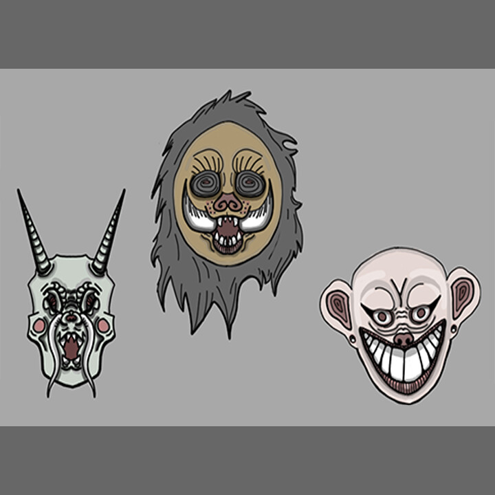ArtStation - Beast Masks Concept