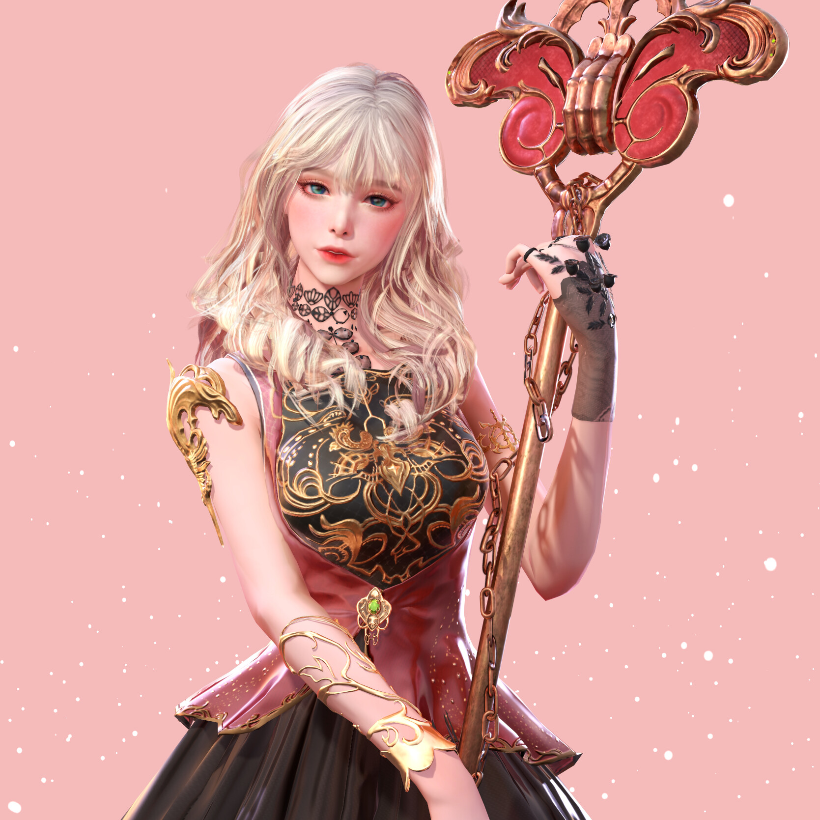 ArtStation - key girl