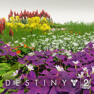 ArtStation - Destiny 2: The Revelry Flowers