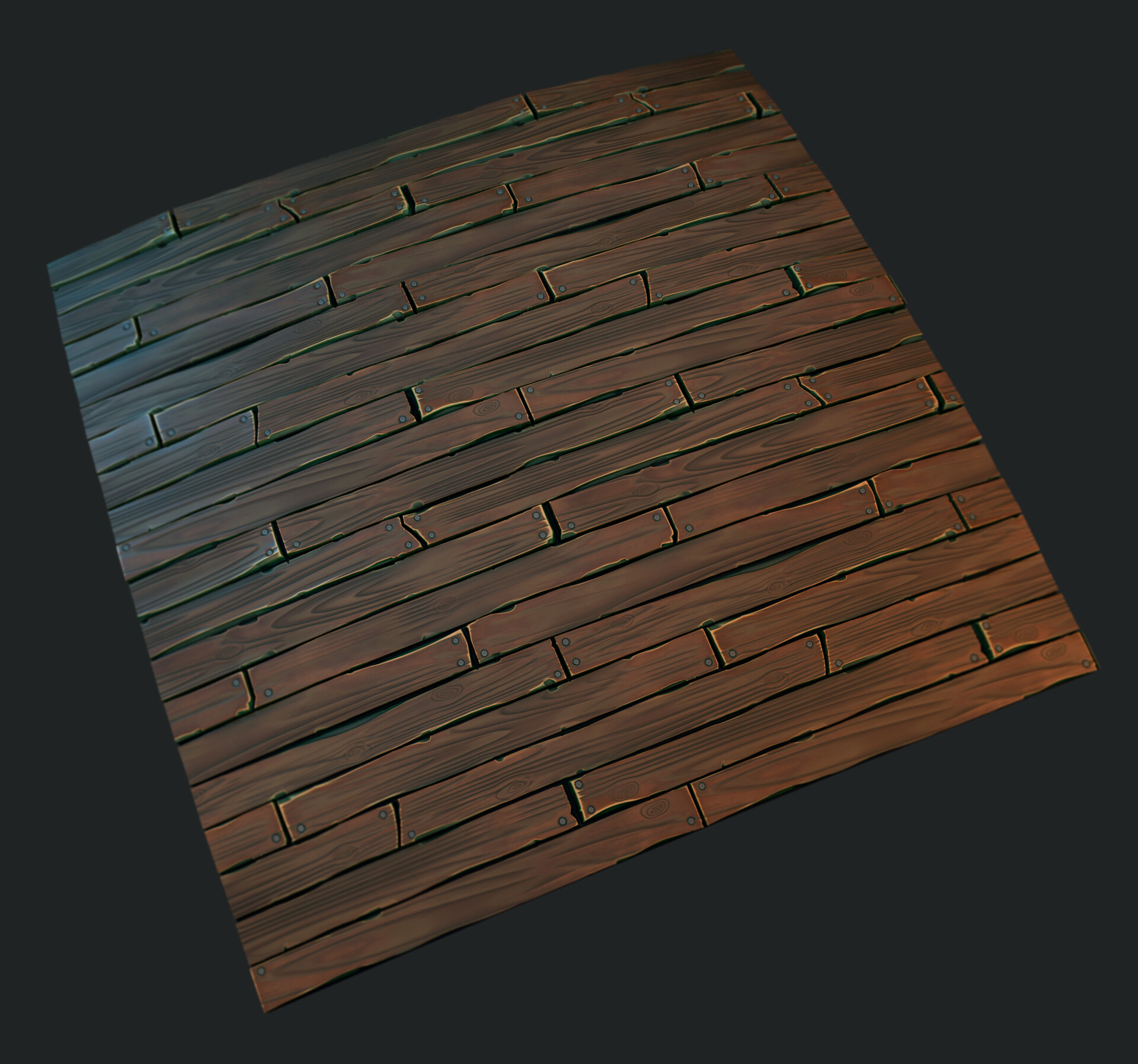 ArtStation - Stylized Wood Planks