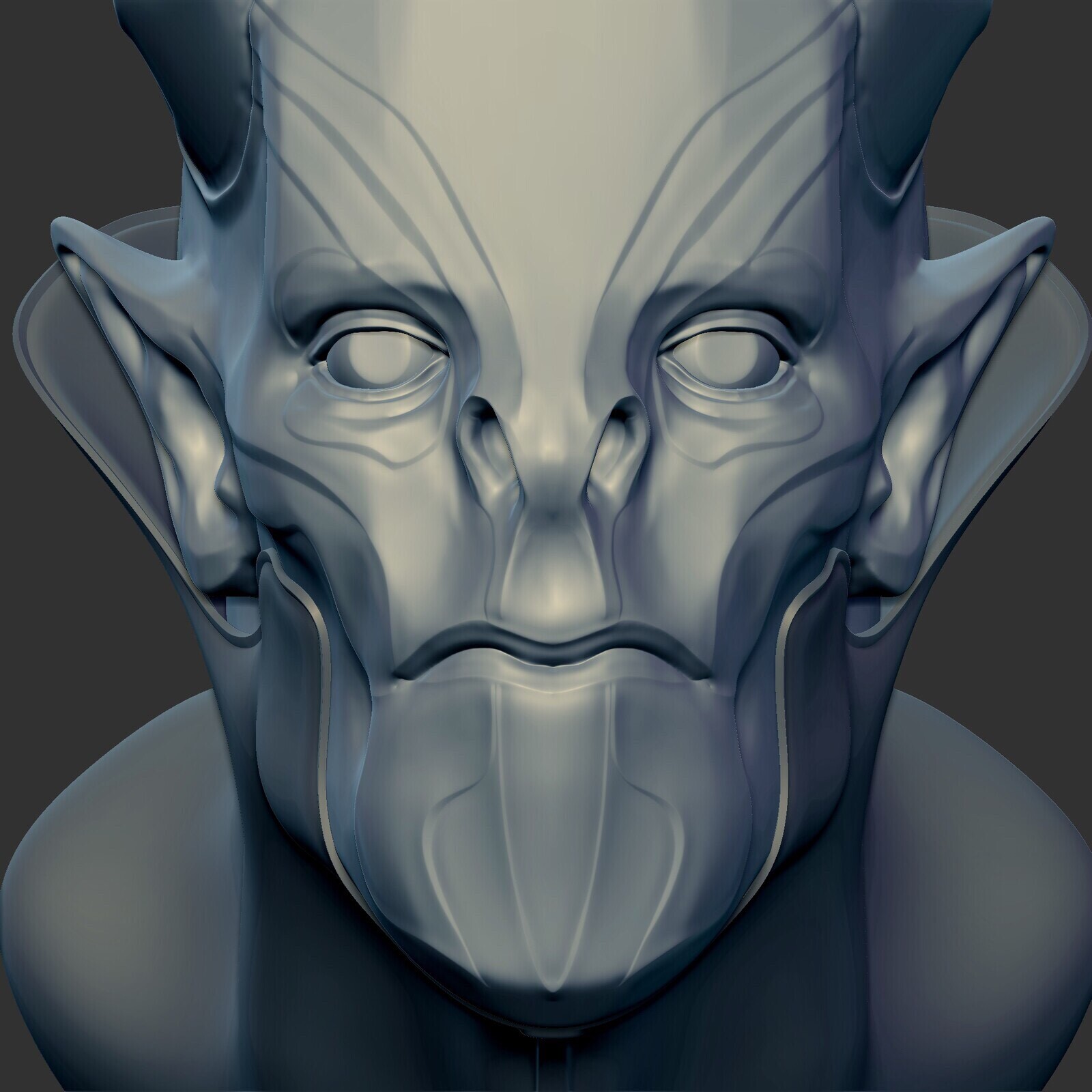 ArtStation - Demon Sketch