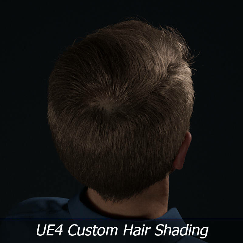 ArtStation - [UE4] Custom Hair Shading