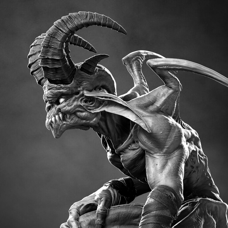 ArtStation - Perched Imp