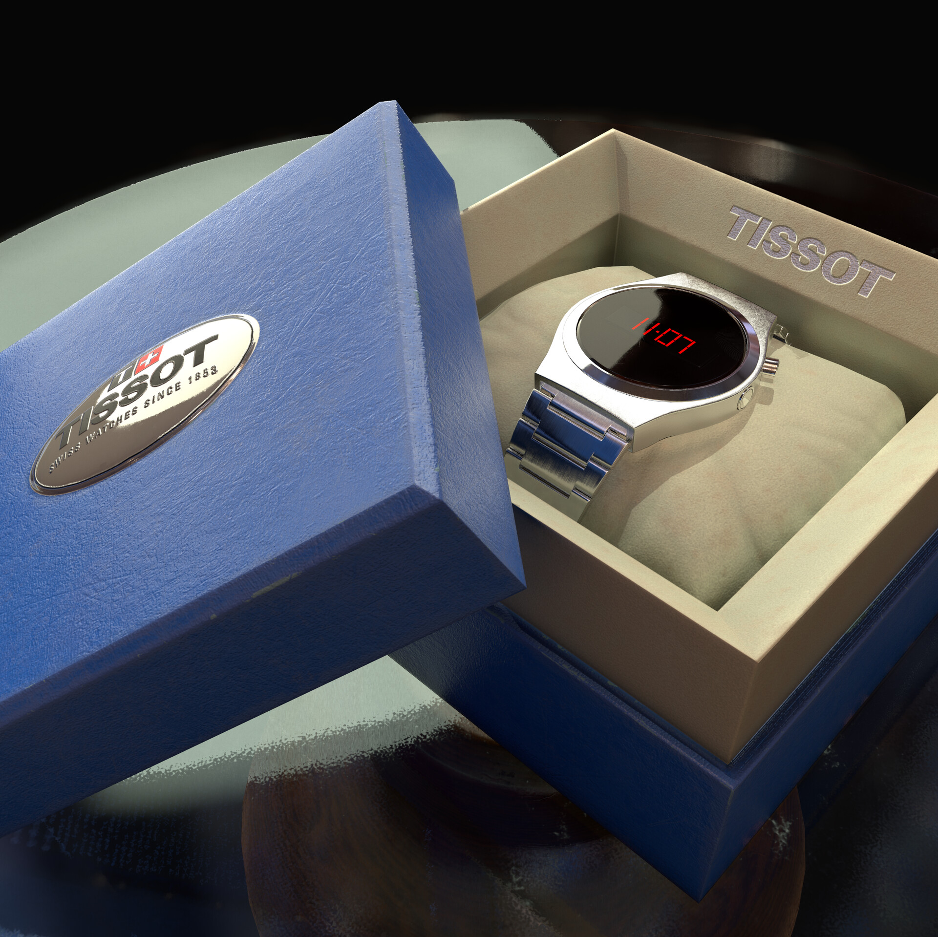 ArtStation - 1970's Digital Watch