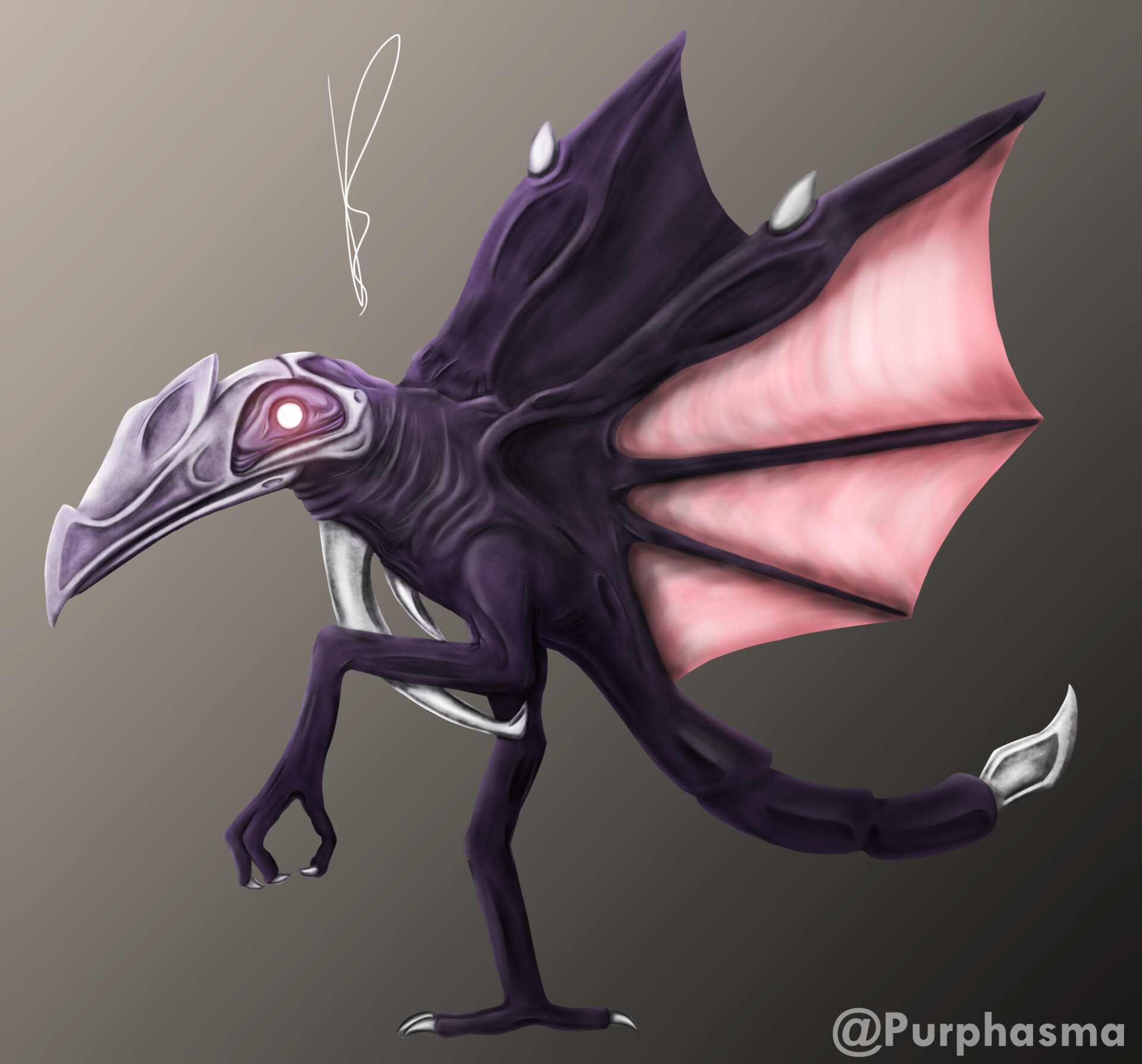 ArtStation - Alien Crow Concept Art