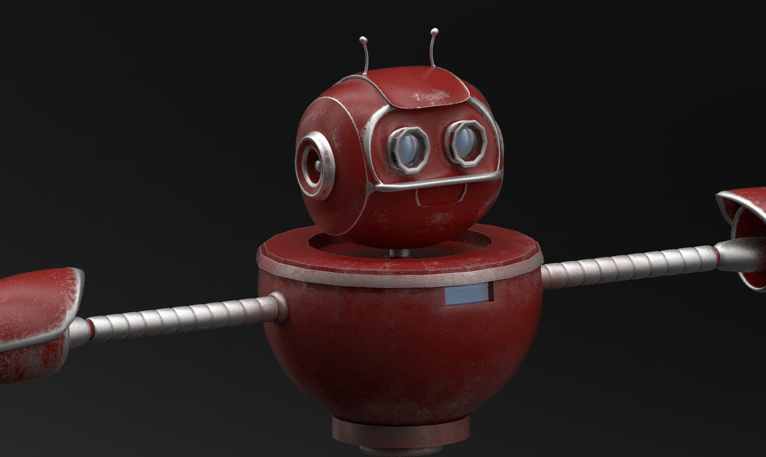 ArtStation - Robot Texturing, Utsav Kadyan