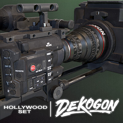 ArtStation - Film Camera - Hollywood Set