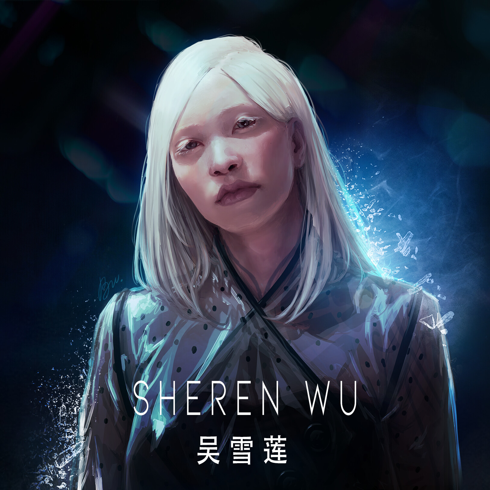 Brenda van Vugt art - Sheren Wu 吴雪莲 - character design