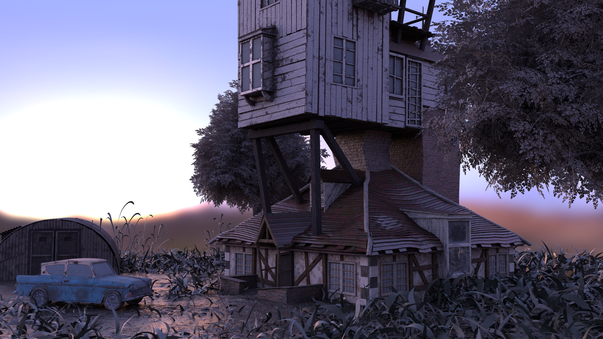 ArtStation - the burrow