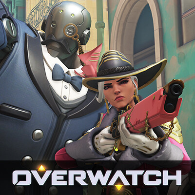 ArtStation - OVERWATCH - Ash 'Socialite' Character Skin