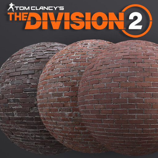 ArtStation - The Division 2 - Brick Materials