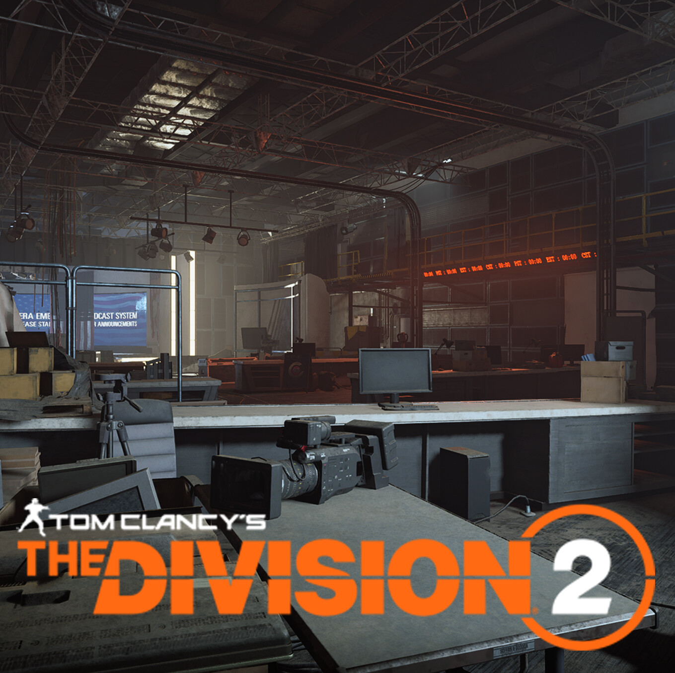 ArtStation - TV Studio- Viewpoint Museum- Tom Clancy's: The Division 2