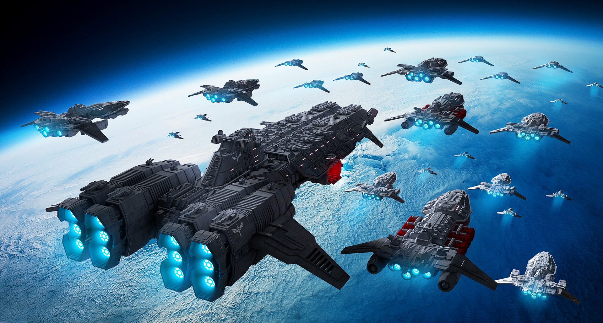 ArtStation - Mechworld Homefleet