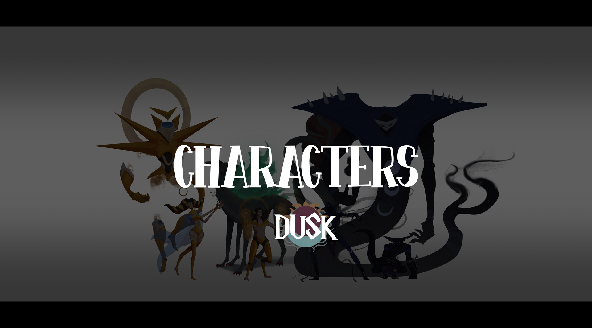 Corentin ROCHELLE - Dusk - Characters