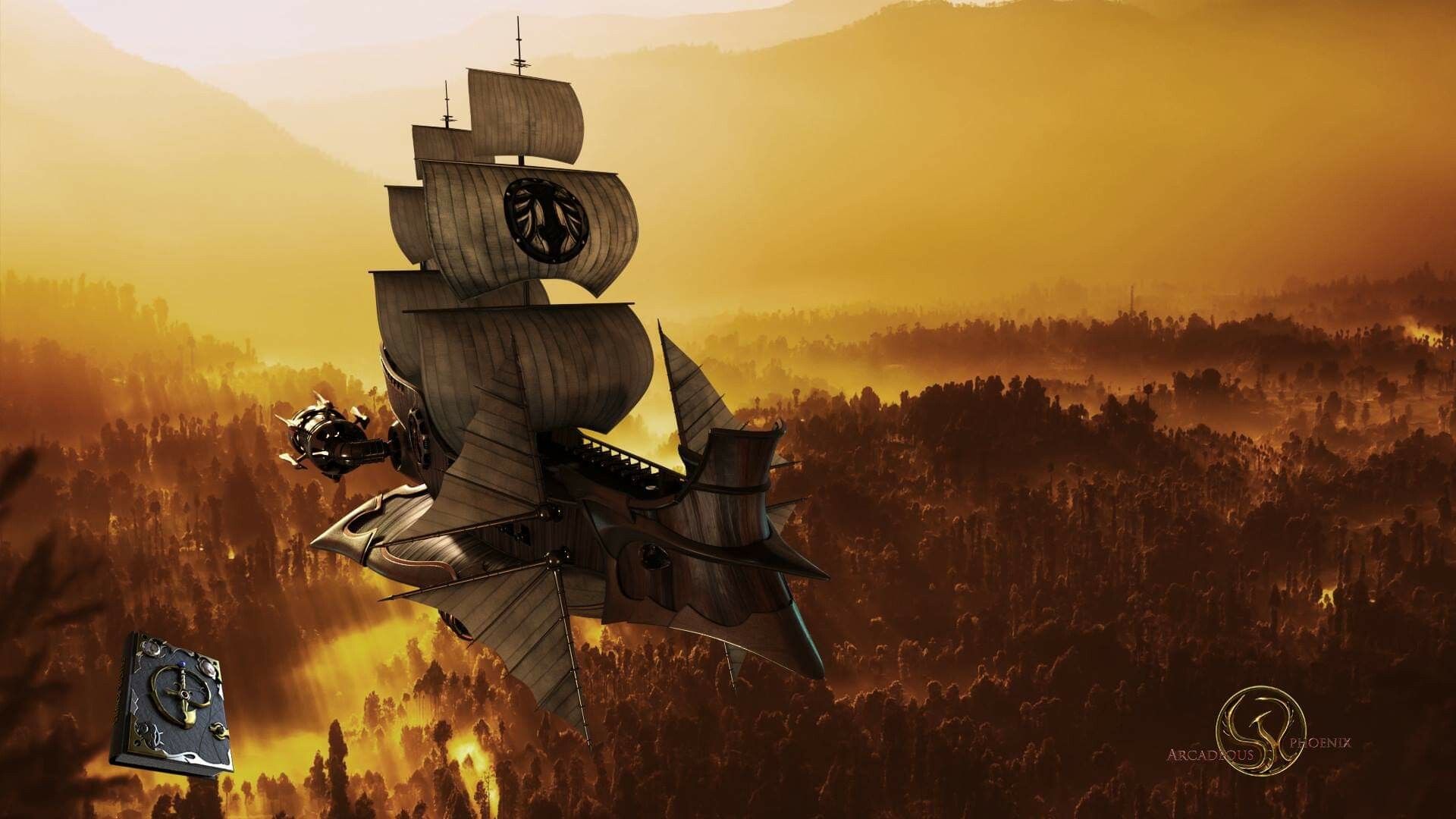 ArtStation - The Argo Class Heavy Cruiser.