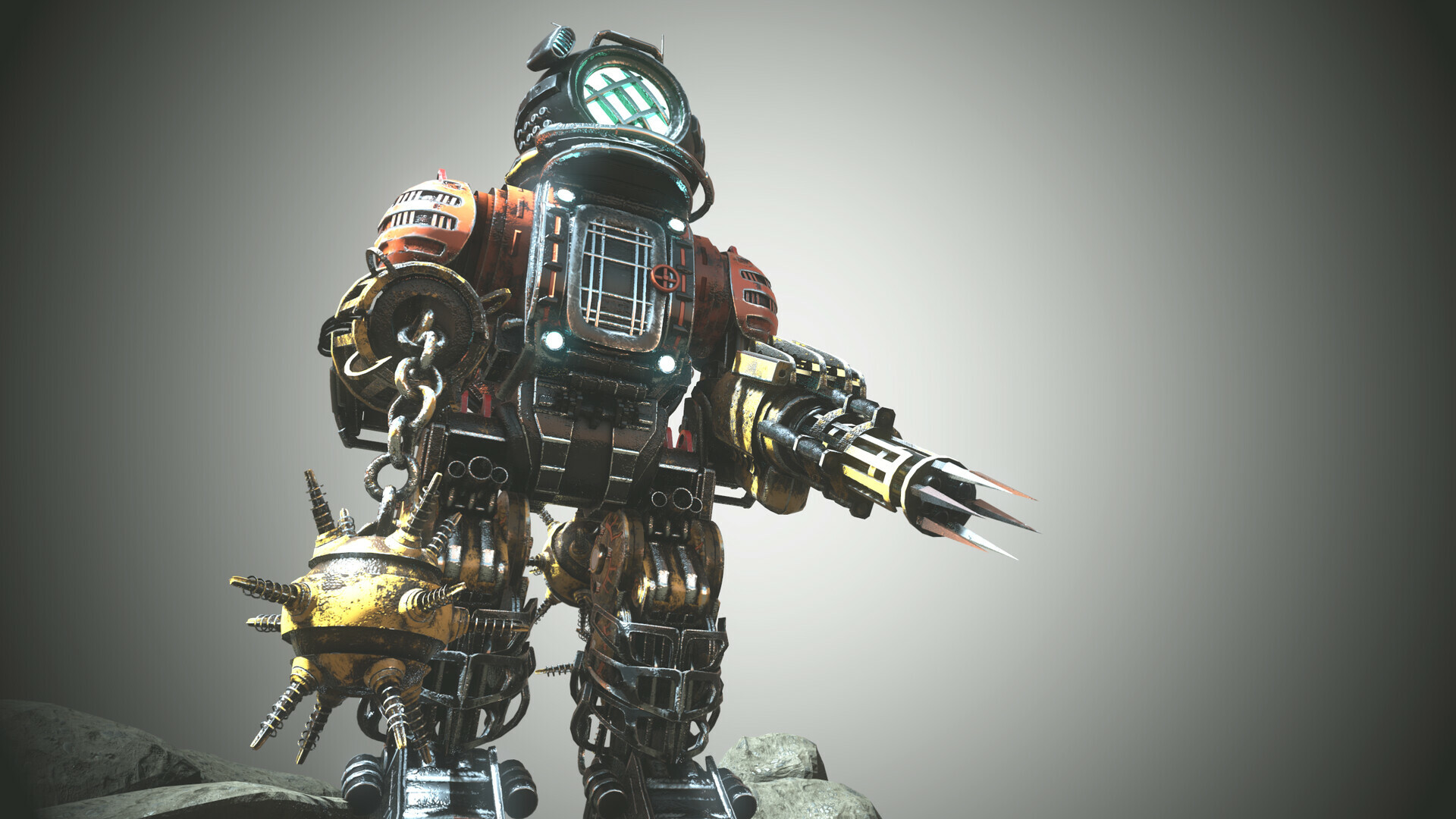 ArtStation - Mechanical Behemoth