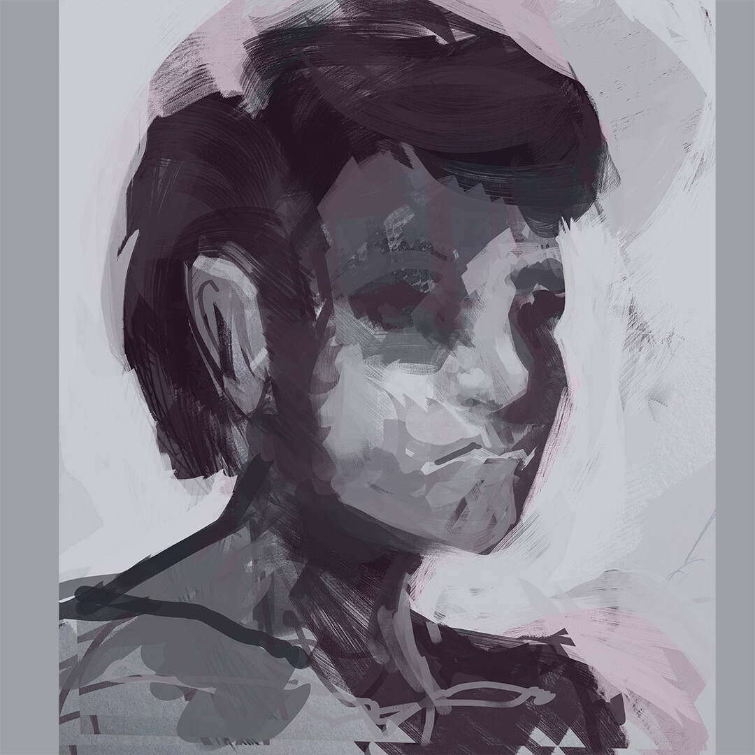 ArtStation - Self portrait & recent drafts