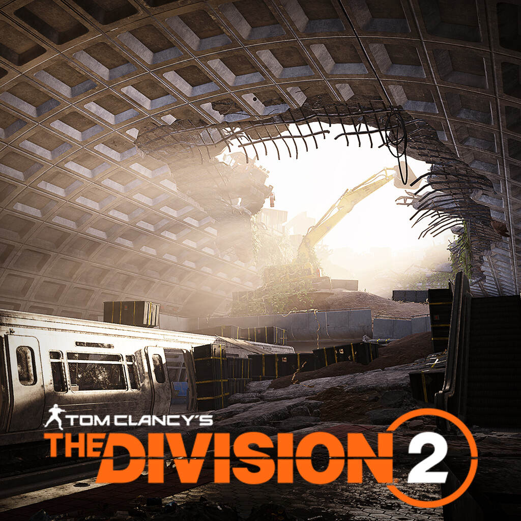 ArtStation - The Division 2 - Control Points and Resource Nodes