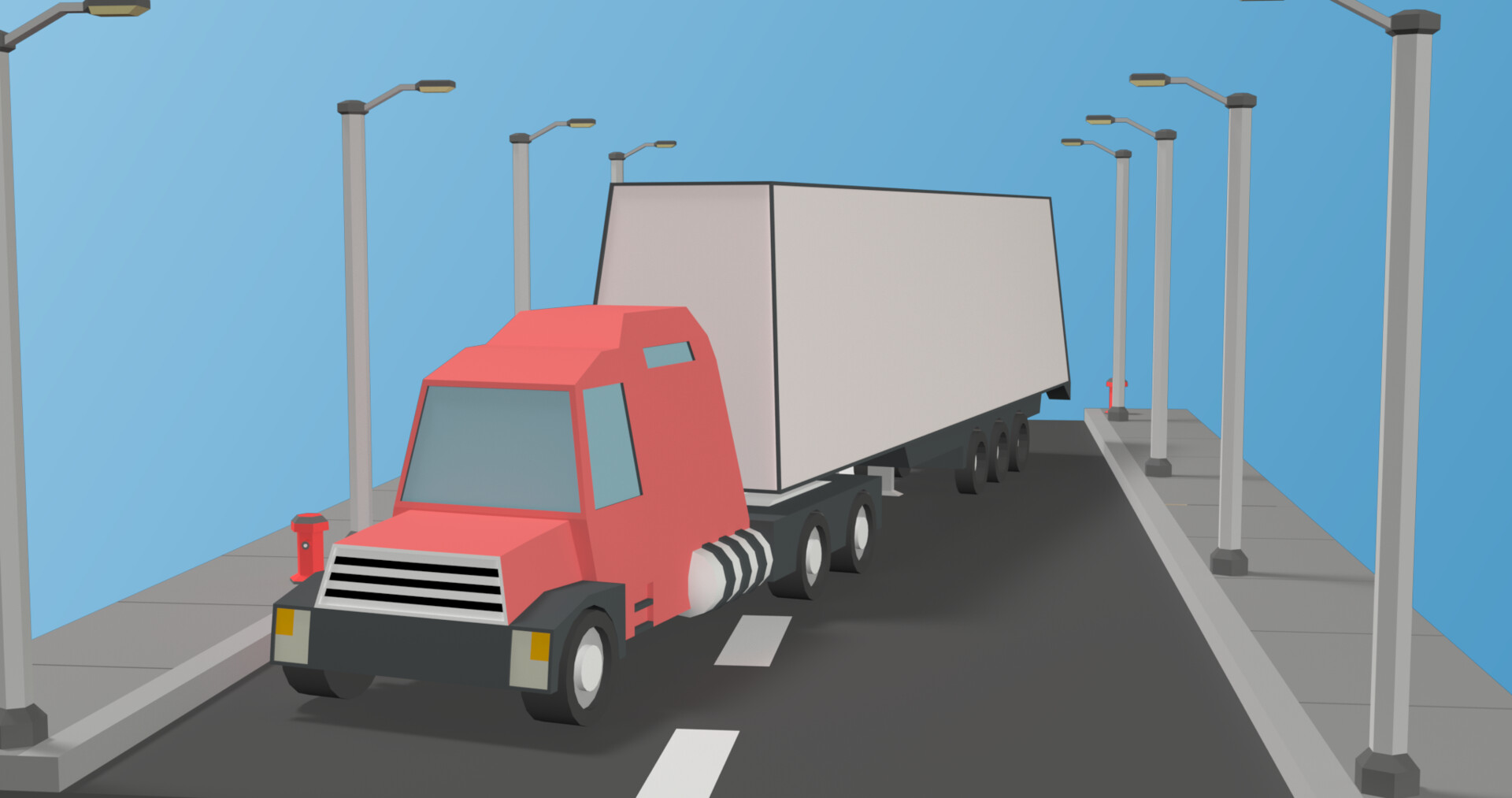 ArtStation - Low Poly Toony Cars