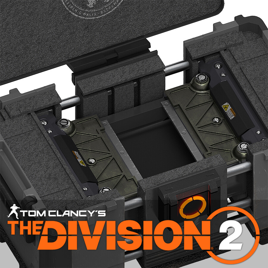 ArtStation - The Division 2 - Encrypted Cache and Exotic Weapons