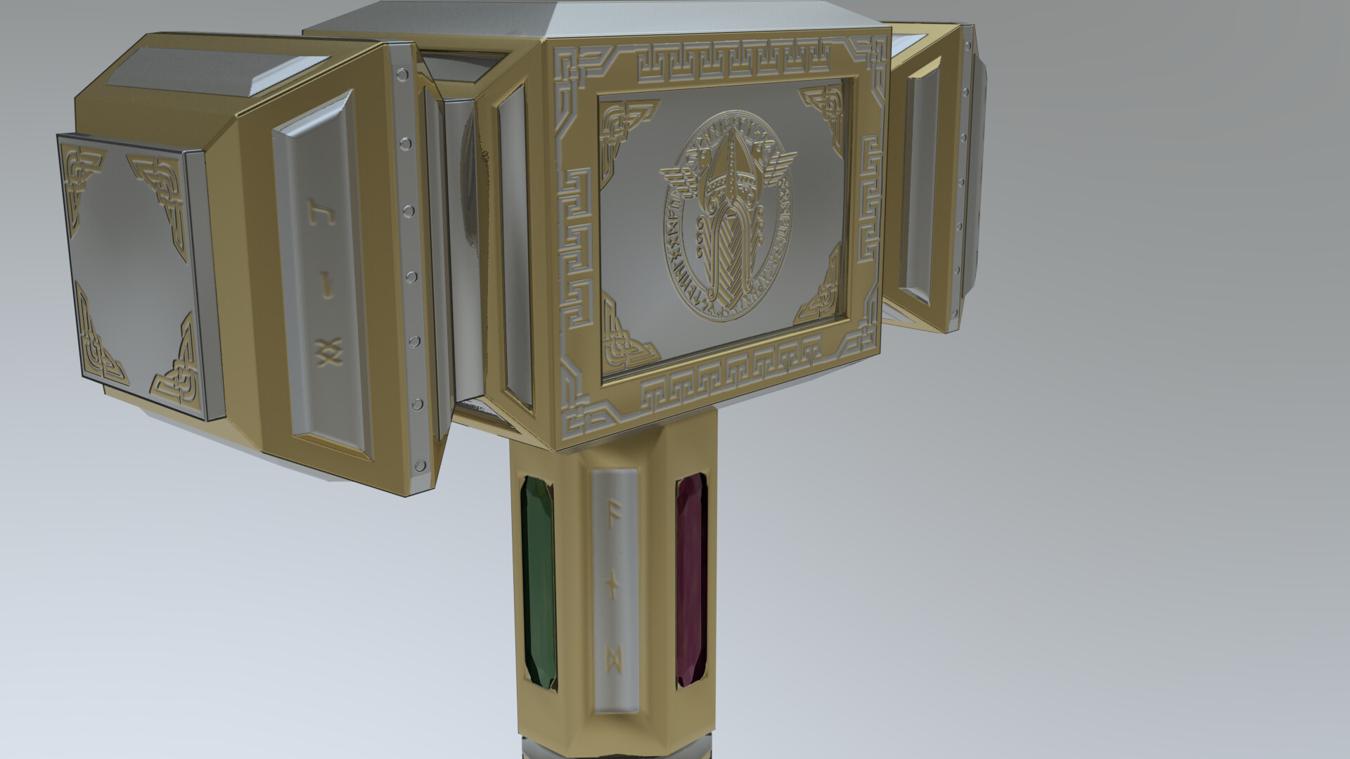 ArtStation - 2 handed maul