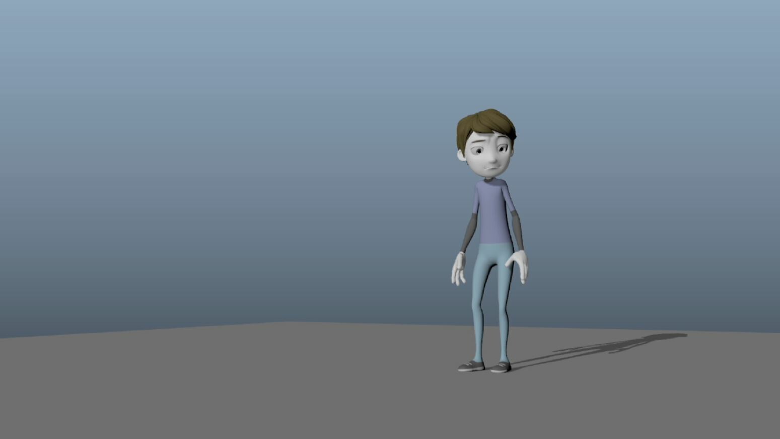 ArtStation - Nervous Jump Animation - 2018