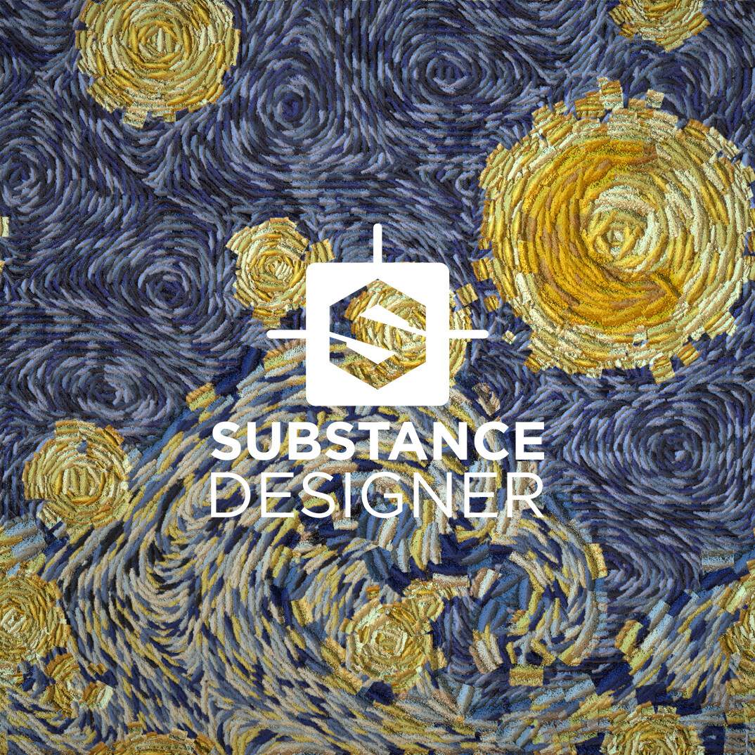 ArtStation - Van Gogh Stylized Customizable Painting