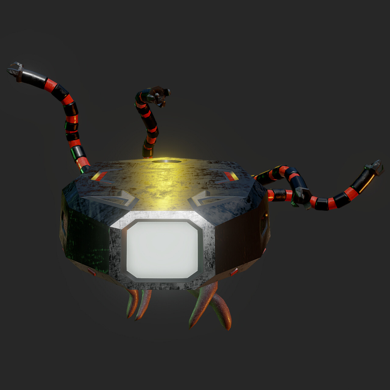 ArtStation - Corpse Harvester - Giant Mech