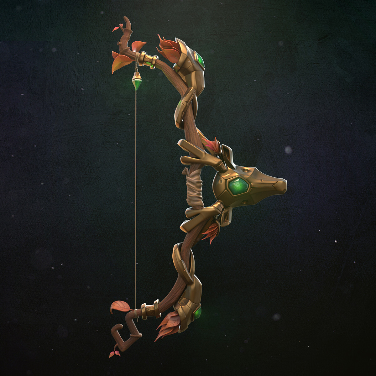 ArtStation - Bow of the Autumn Spirit