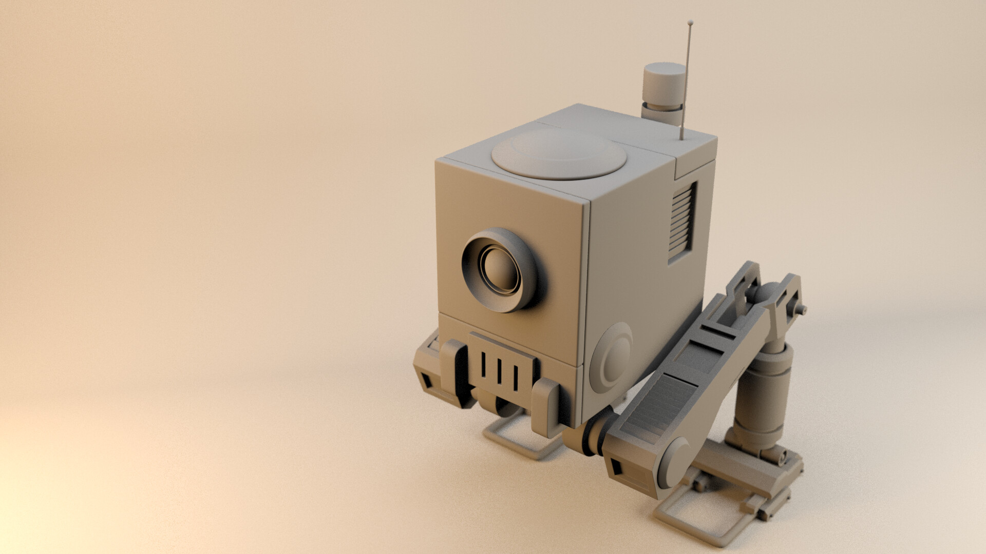 ArtStation - Concept Metal Walker 1