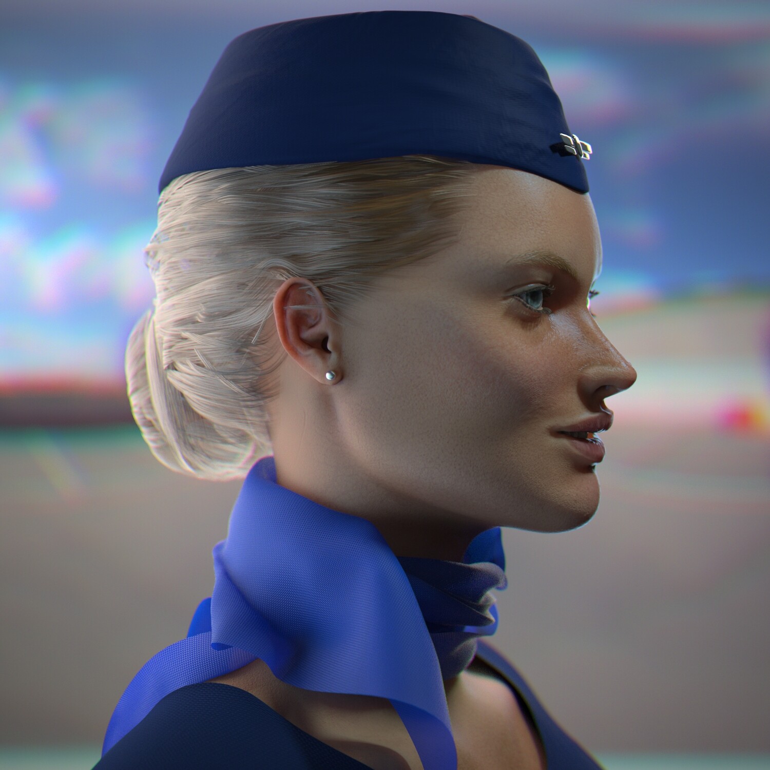 ArtStation - Flight Attendant