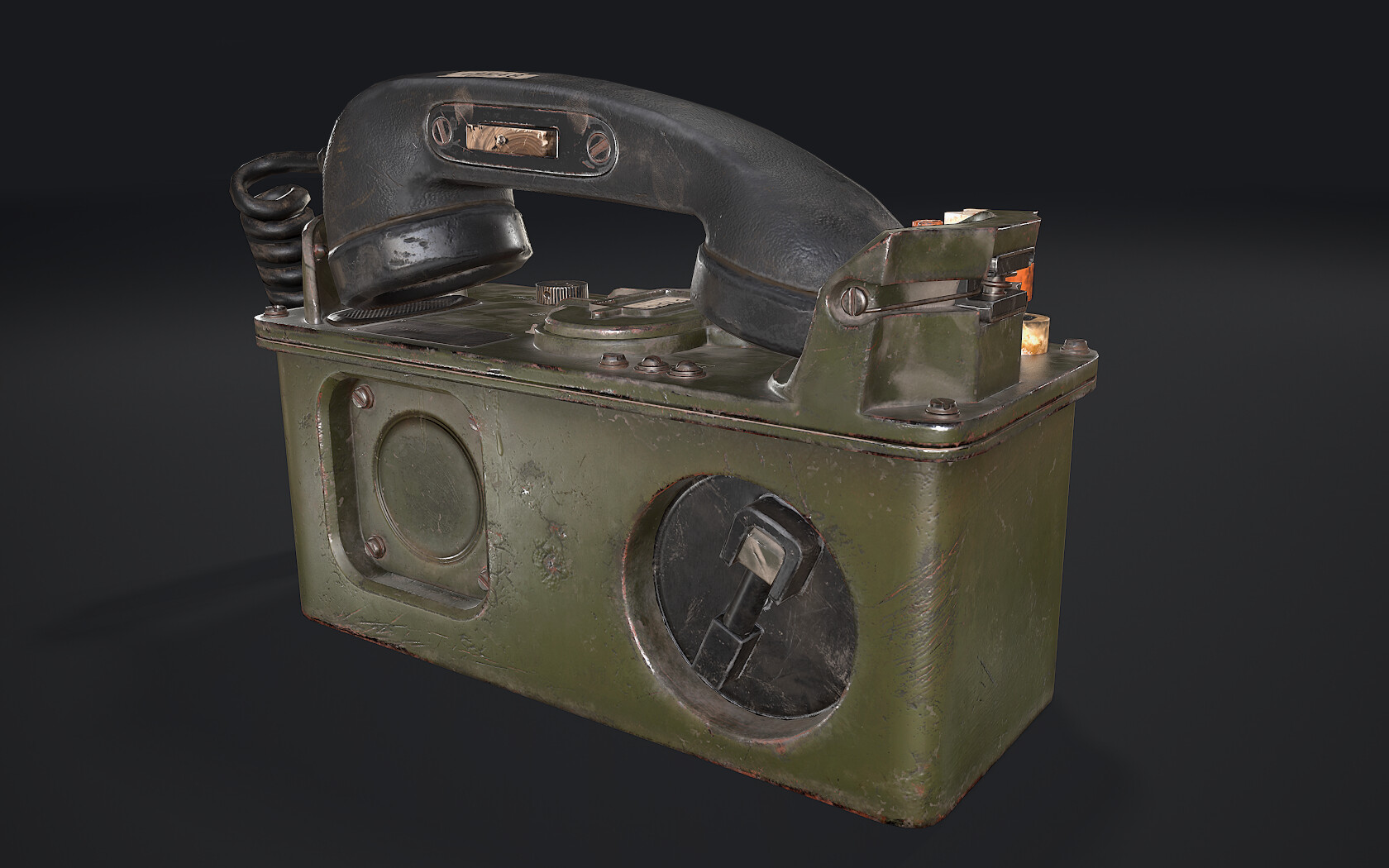 ArtStation - Military Telephone Set TA-43/PT
