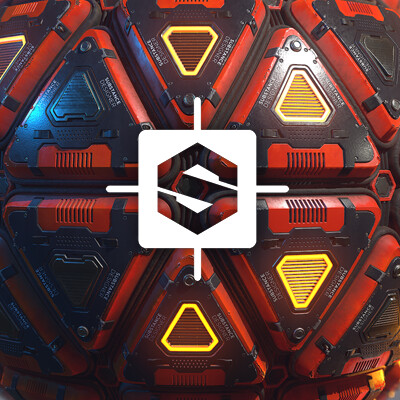 ArtStation - Sci-fi triangle abstract